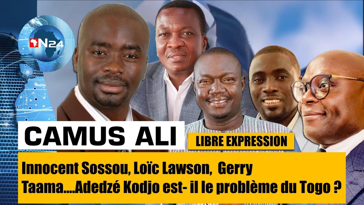 CAMUS ALI : Innocent Sossou, Loïc Lawson, Gerry Taama - Adedzé Kodjo ...