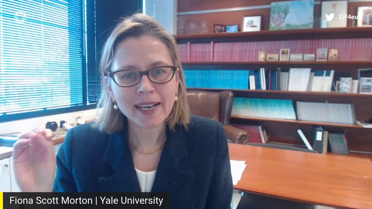 Fiona Scott Morton, Yale University - Digital Markets Act - YouTube