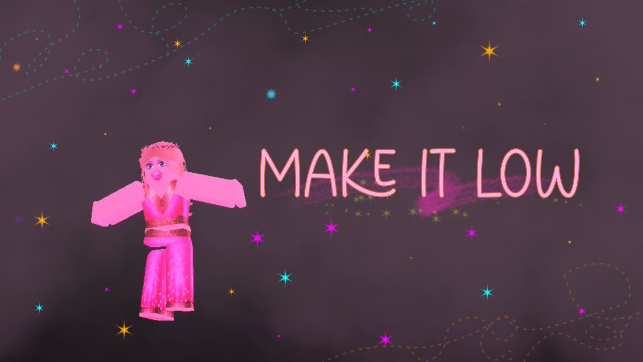 Make It Low *.. SOLO .. Dance Your Blox Off/DYBO..* - YouTube