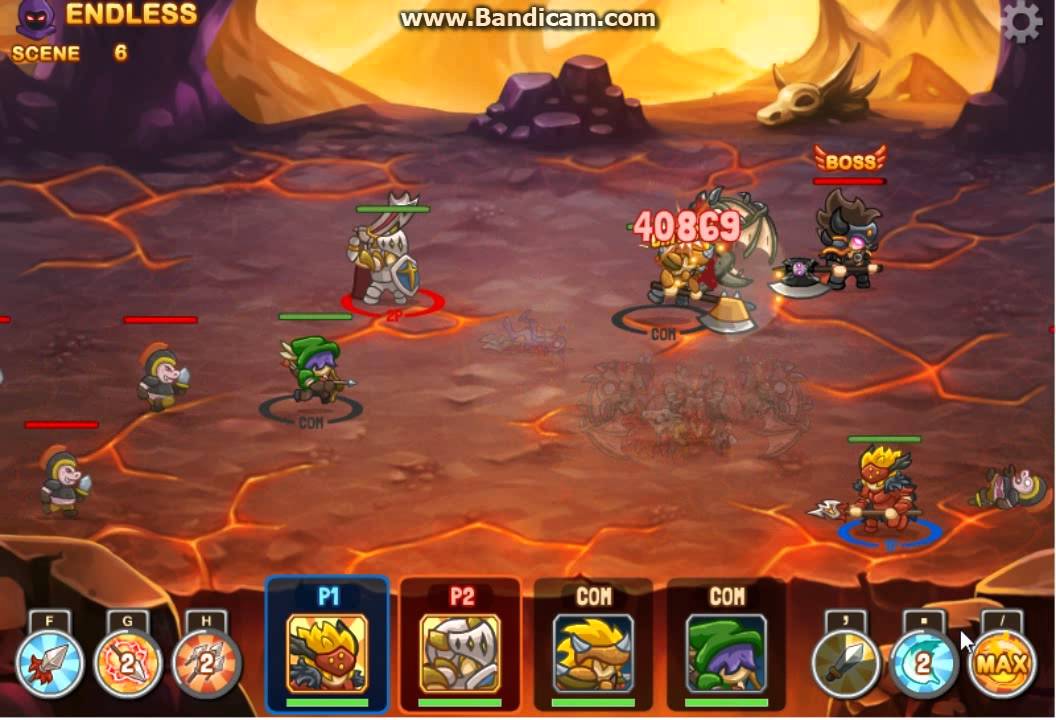 Chơi Cùng Bạn Bè Game Mighty Knight 2 - YouTube