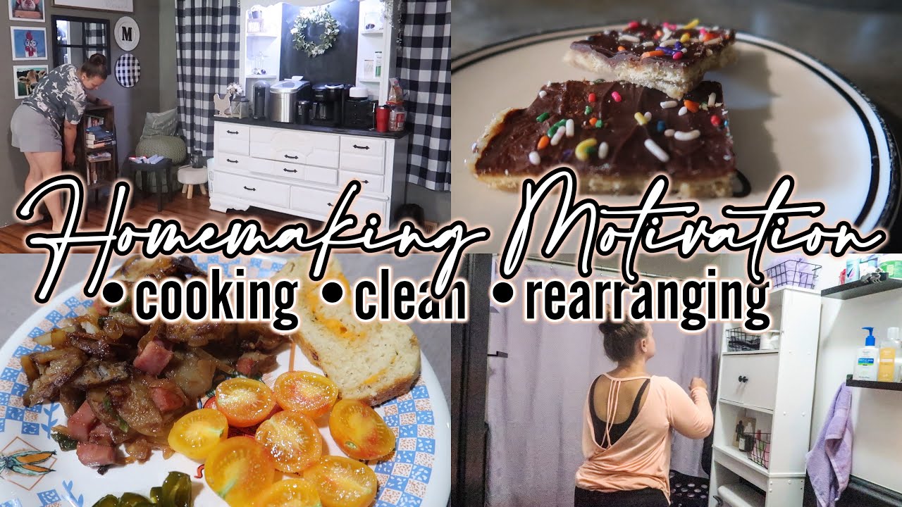 Homemaking Motivation || House Work & Home Cooking - YouTube