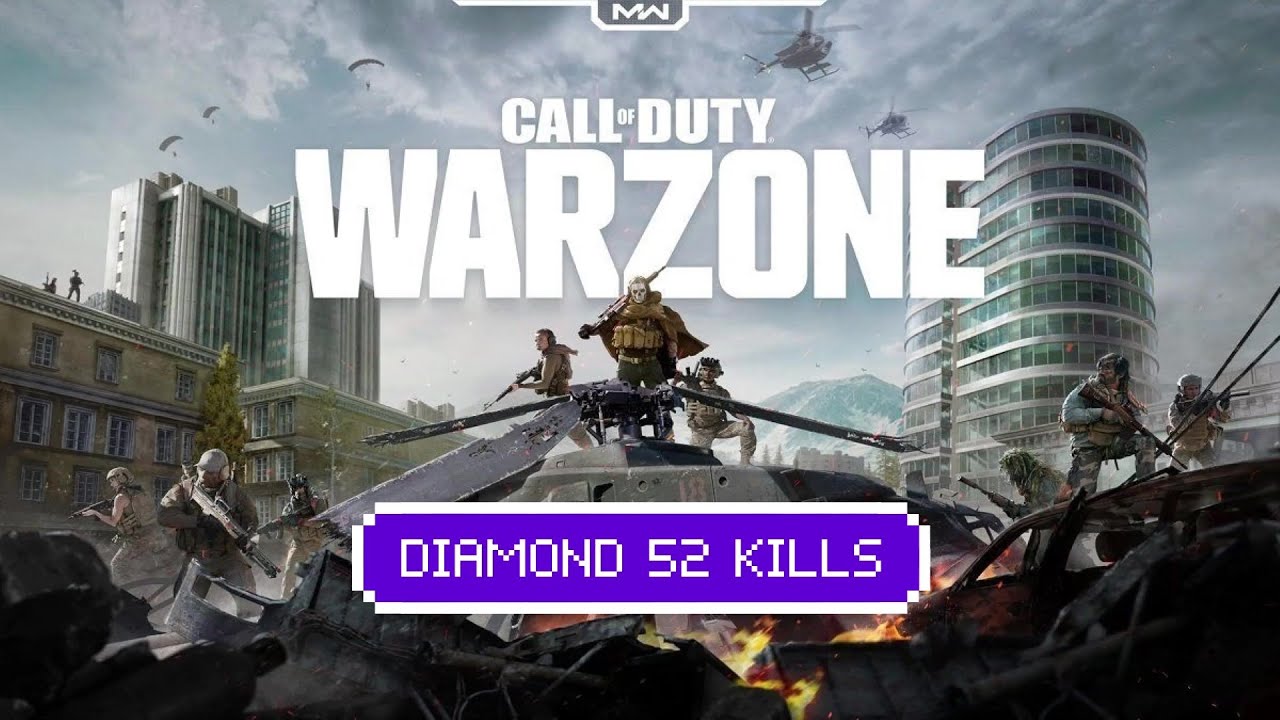 WORLD RECORD DIAMOND LOBBY 50+ KILLS (52 KILLS SEASON 5 WARZONE) - YouTube