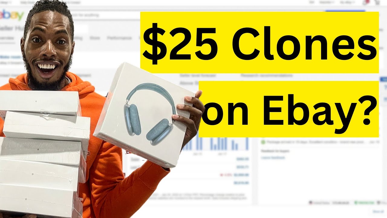 Selling AirPods Max Clones on eBay – Live Sales & Earnings Breakdown! - YouTube