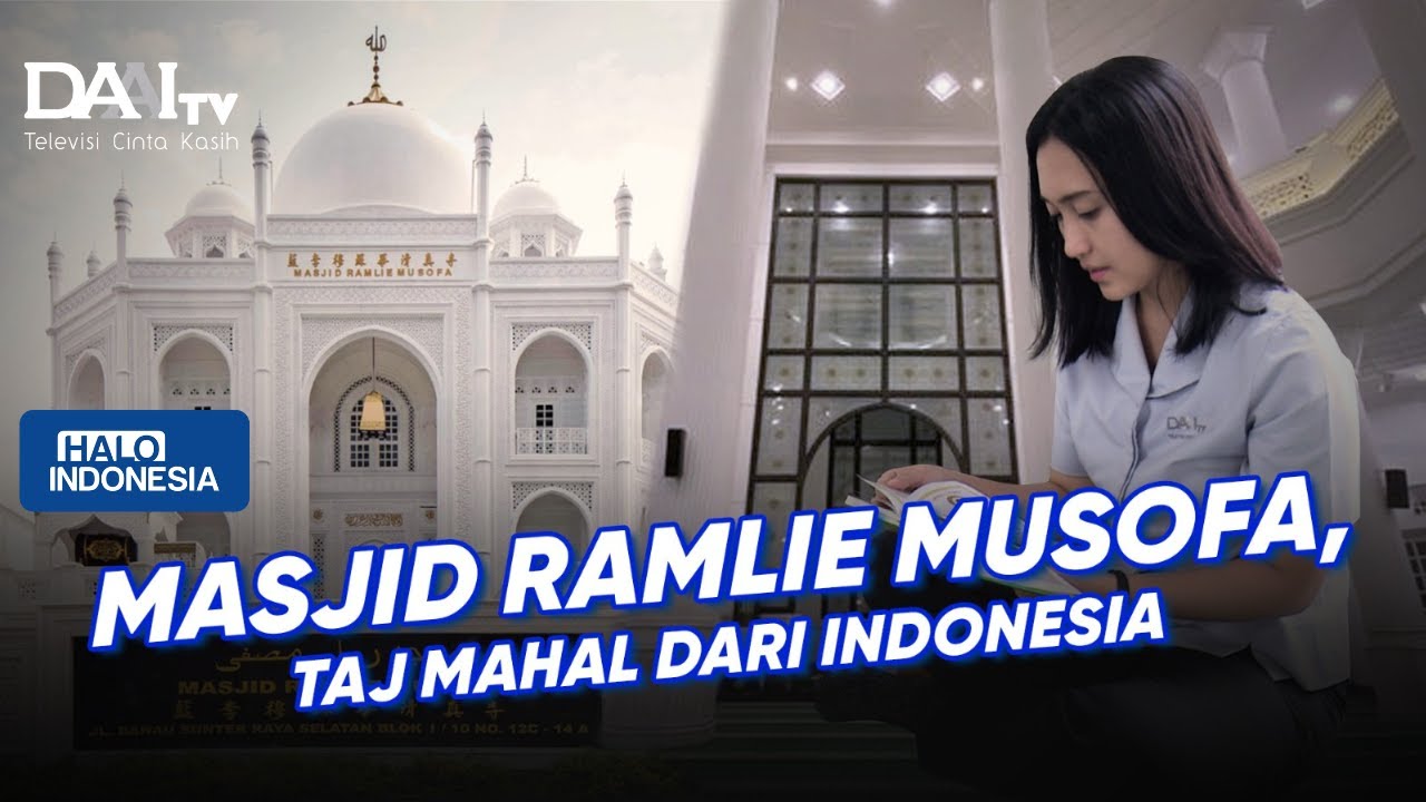 Masjid Ramlie Musofa, Taj Mahal dari Indonesia | Halo Indonesia - YouTube