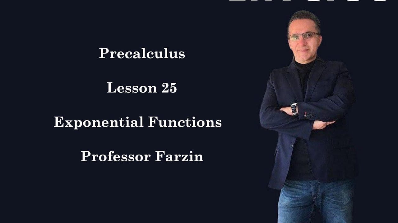 Precalculus - Lesson 25 - Exponential Functions - YouTube