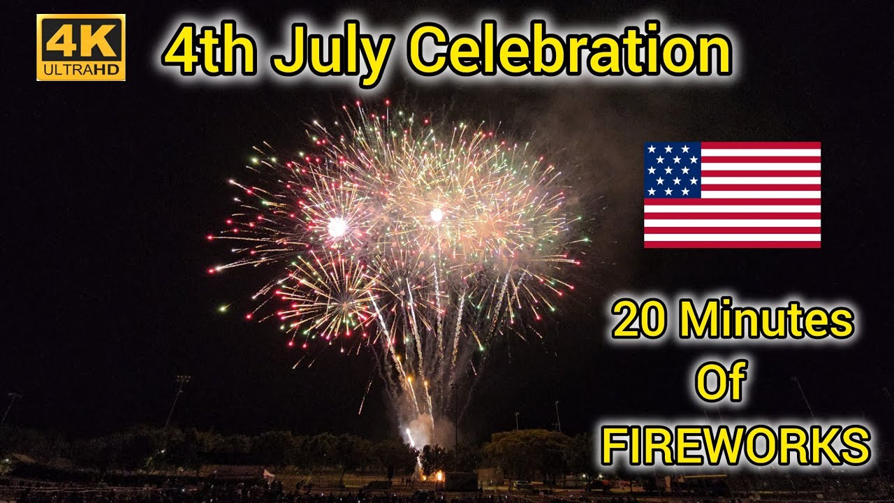 20 MINUTES OF NON STOP FIREWORKS 🎆 ON JULY 4TH 2024 🇺🇸🇺🇸 | USA ...