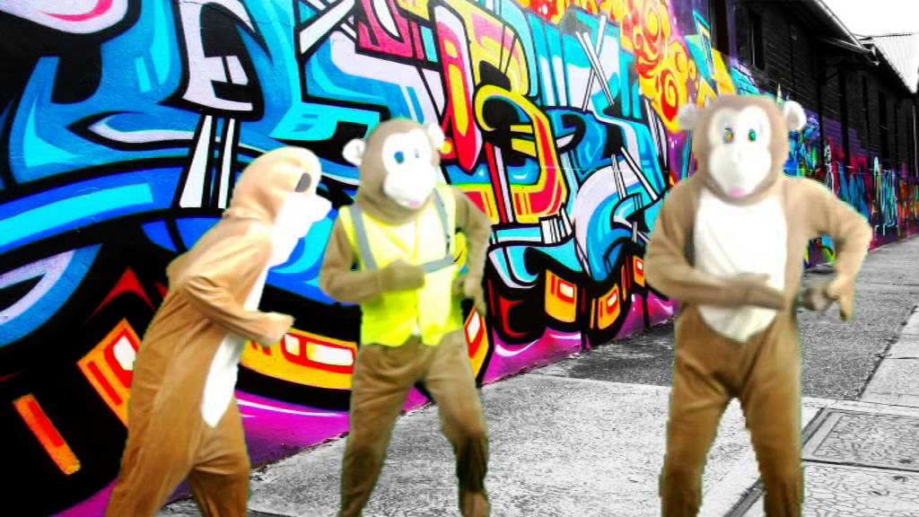 Funny Dance Mascot Monkey-Meerkat Dancing - YouTube