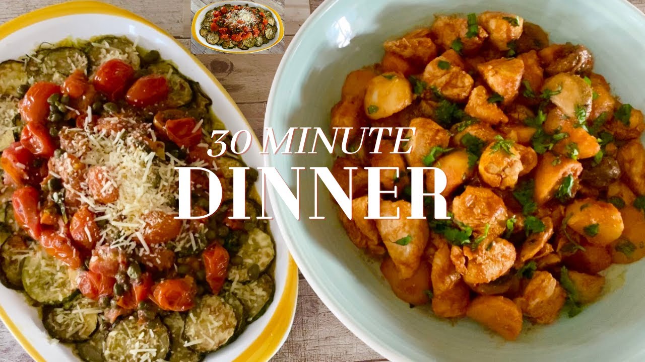 30 Minute Dinner Recipe | QUICK & EASY Weeknight Meal | What's For ...