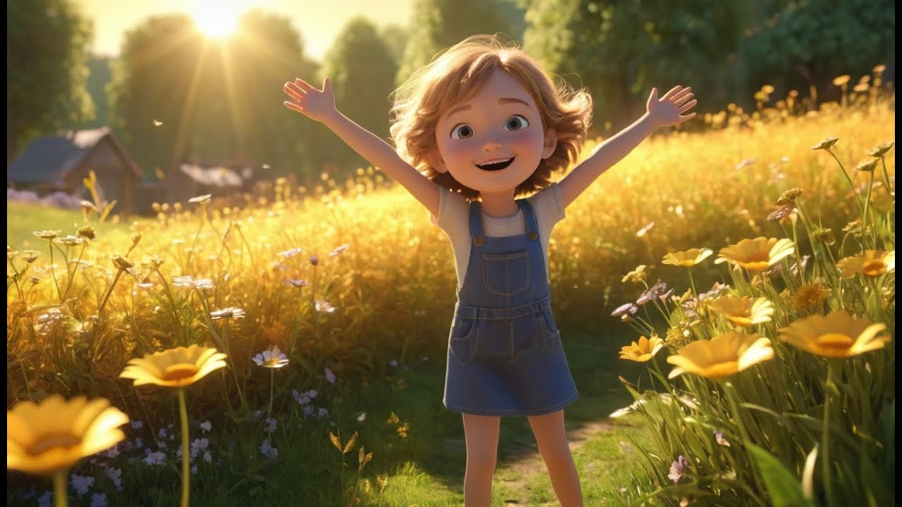 Sun, Sun, Shine So Bright | Fun Nursery Rhyme for Kids | Sing-Along ...
