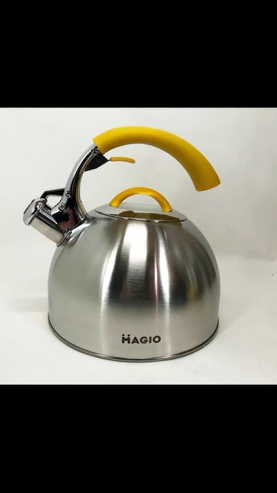 Чайник Magio MG-1191 2.5 Л зі свистком Чайник на плиту - YouTube