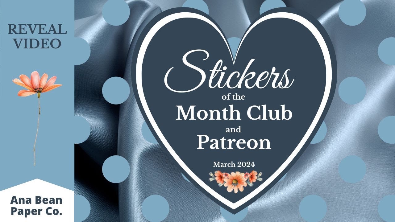 Stickers of the Month Club & Patreon Stickers - Stickers and Scriptures ...