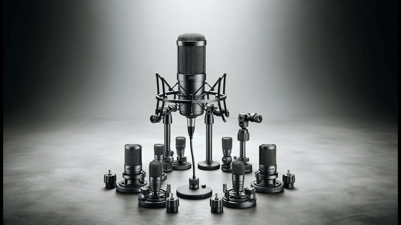 🎤 Boseen Microphone Shock Mount Mic Holder | Best SM58 Shock Mount 🎙️ ...