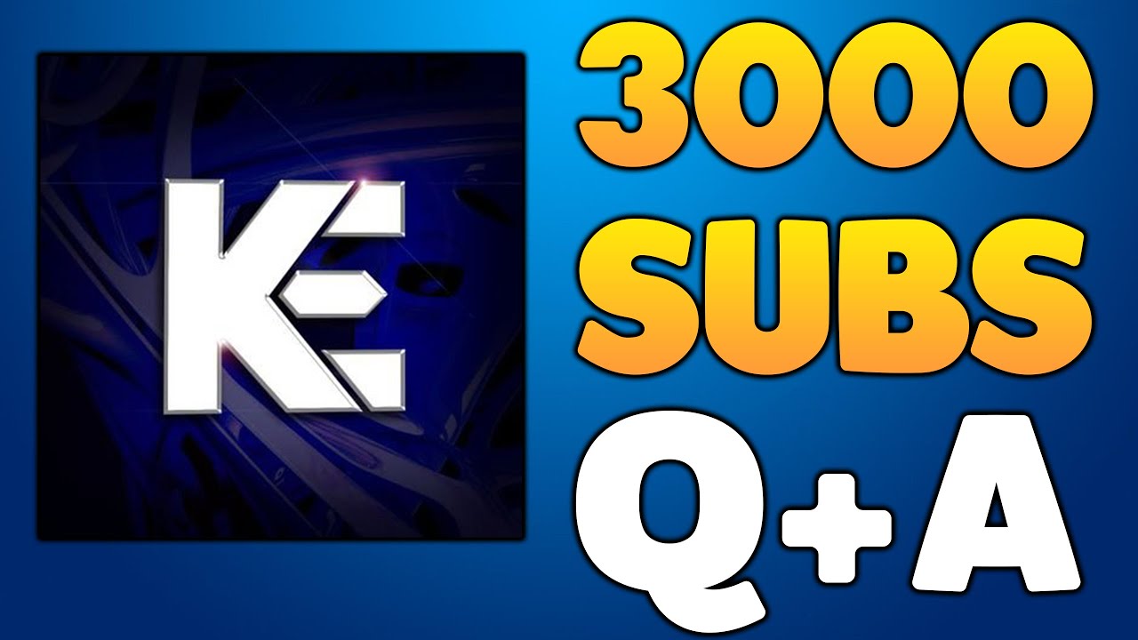 THANK YOU FOR 3000 SUBS! (Ask Me Q+A Questions) - YouTube