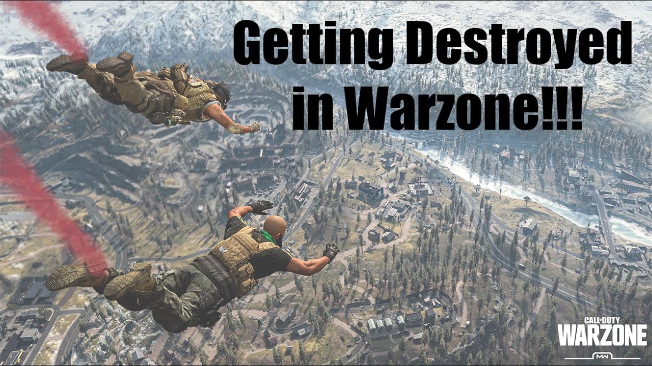 Getting DESTROYED in Warzone!!! - YouTube
