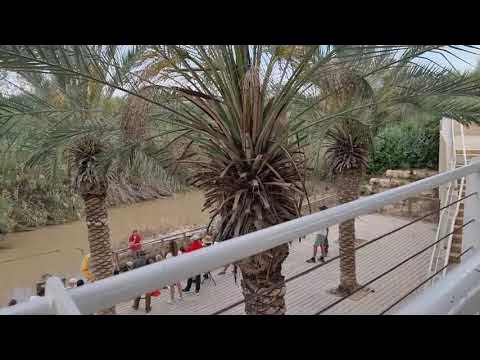 Ріка Йордан. Місце хрещення Ісуса. Here Jesus was baptized. Jordan ...