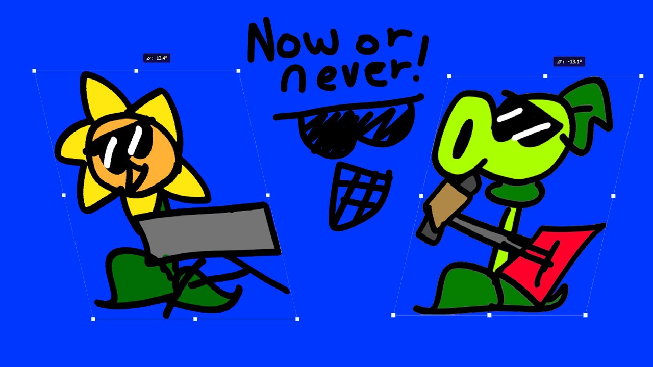 now or never but its played by a goofy photoshop pvz band - YouTube