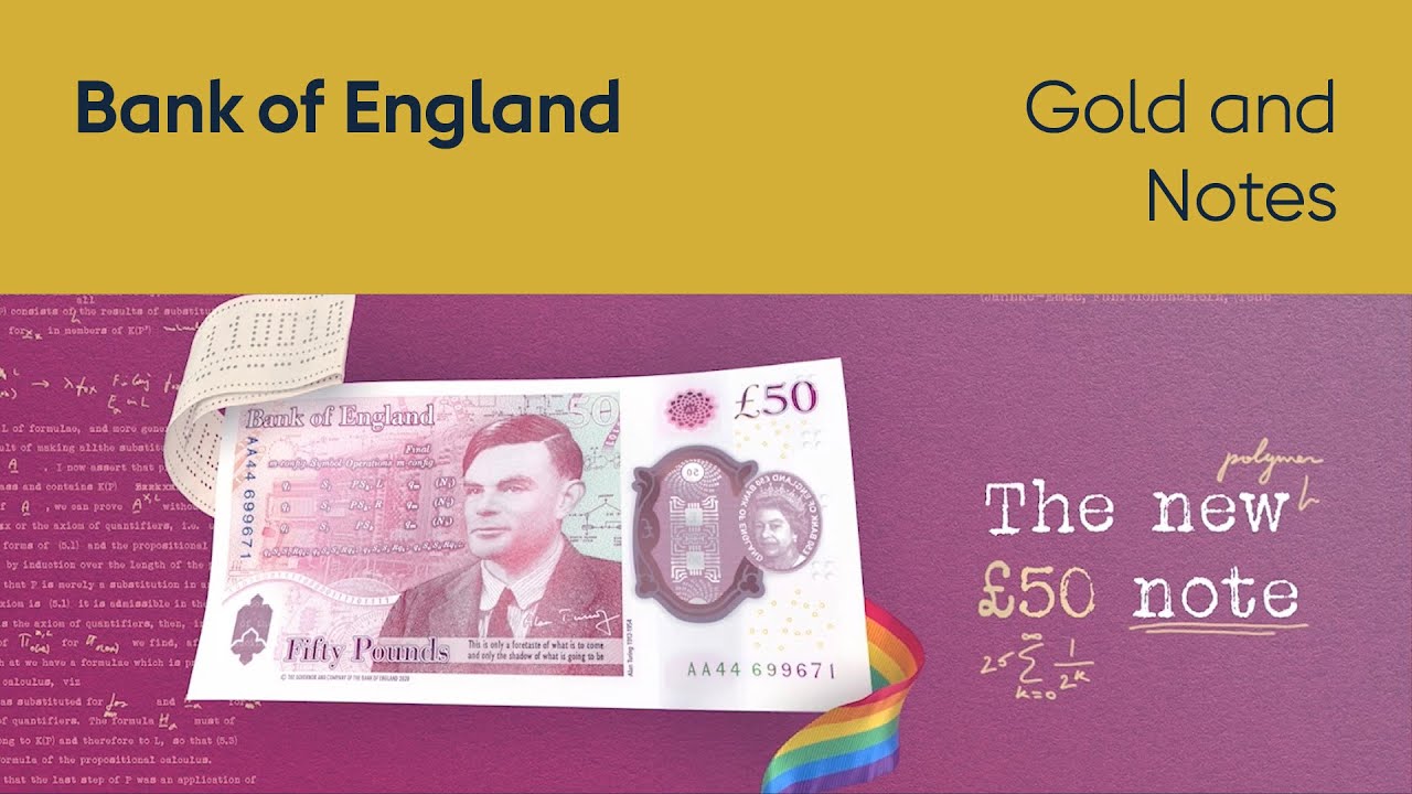 The New £50 note unveiled - YouTube