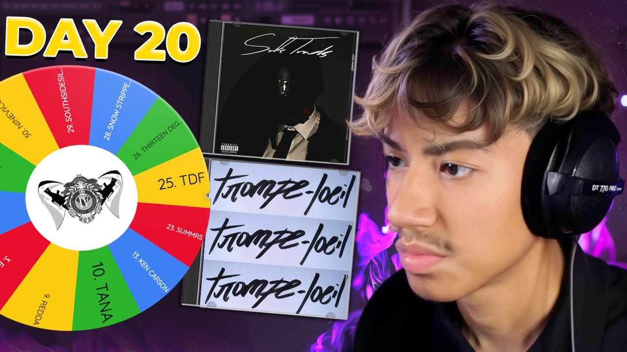 DAY 20: UNTILJAPAN | How To Make CRAZY BEATS FOR UNTILJAPAN | Rapper ...