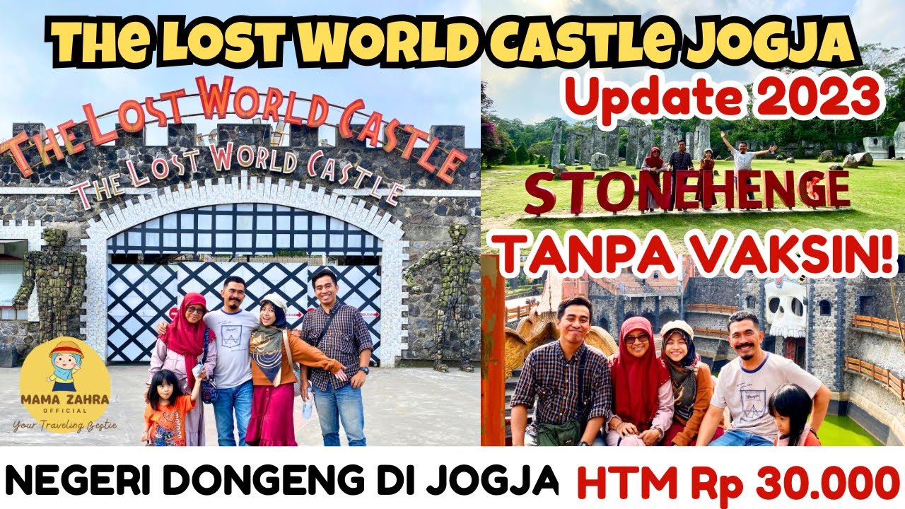 THE LOST WORLD CASTLE JOGJA | STONEHENGE JOGJA | WISATA TERBARU JOGJA 2023| the lost world ...