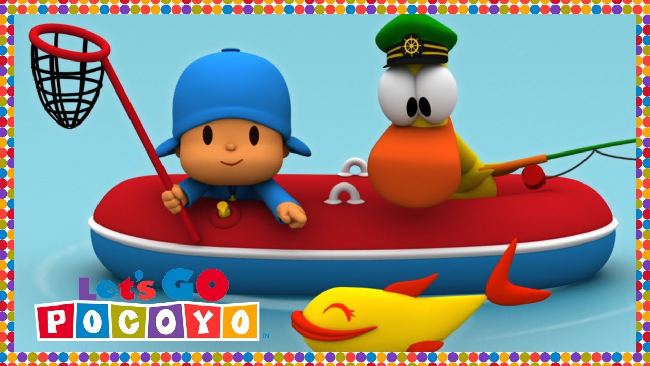 Let's Go Pocoyo! - Fishing with Pocoyo [Episode 52] in HD - YouTube