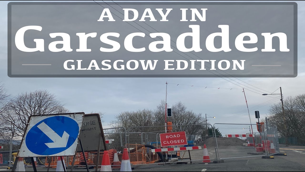 DRIVING AROUND GARSCADDEN IN GLASGOW - YouTube