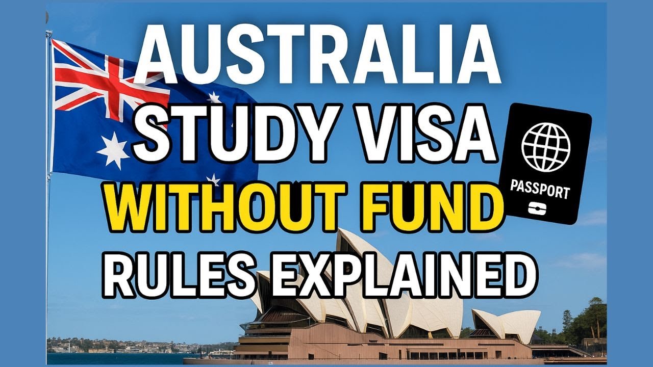 Australia Study Visa Without Funds – Official Govt Rules Revealed - YouTube