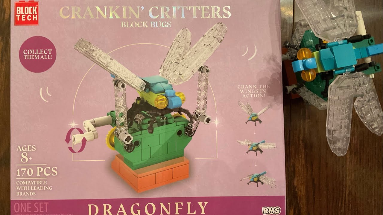 Let’s Build Off Brand LEGO from Five Below Block Tech Crankin’ Critters ...