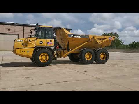 John Deere 300D II Articulated Off Road Dump Truck - YouTube
