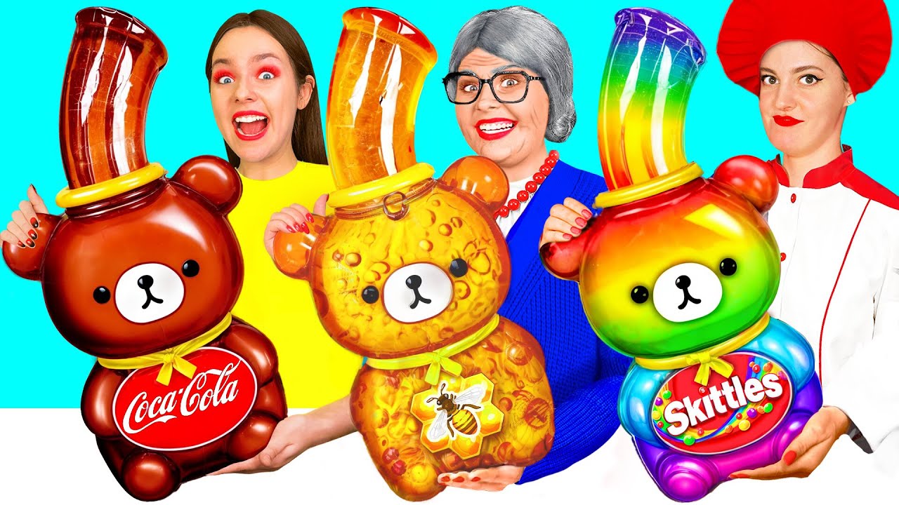 나 vs 할머니 요리 챌린지 | 재미있는 음식 조리법 RaPaPa Challenge - YouTube