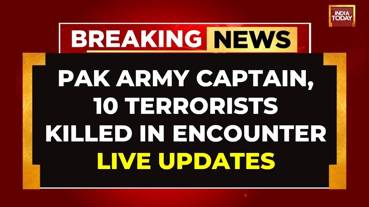 Pakistan Army LIVE: Fierce Encounter In Khyber Pakhtunkhwa, 10 ...
