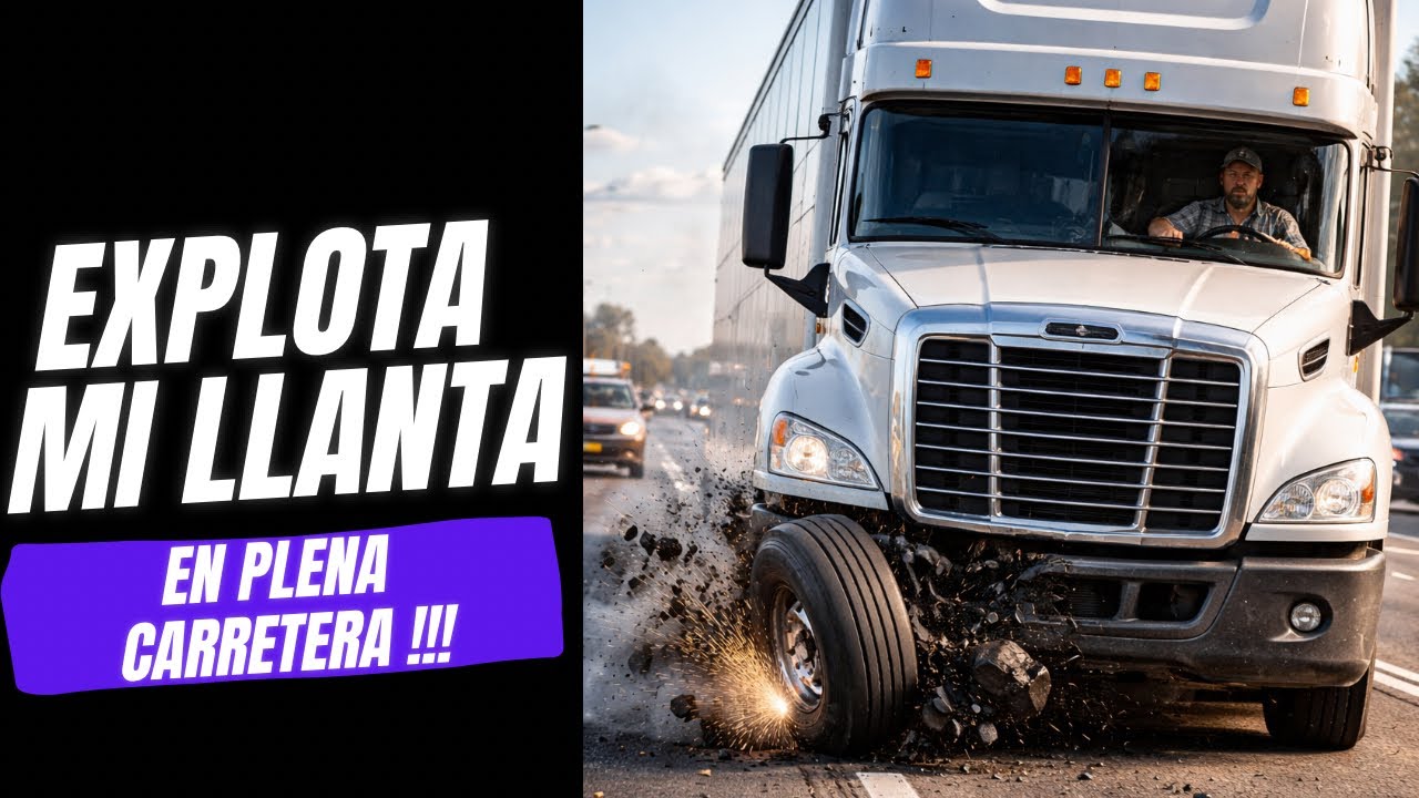 Nieve, Viento, Y UNA LLANTA EXPLOTADA!!! - YouTube