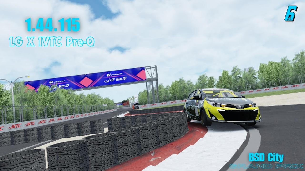 Yaris IVTC 1500 BSD GP Circuit 1.44.115 | LG x IVTC Pre-Q - YouTube