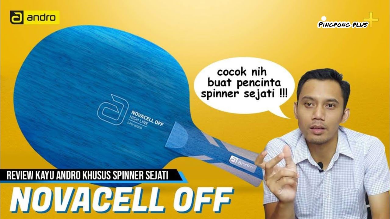 Andro Novacell OFF || 🔥🔥 one of the best Table Tennis Blade for true ...