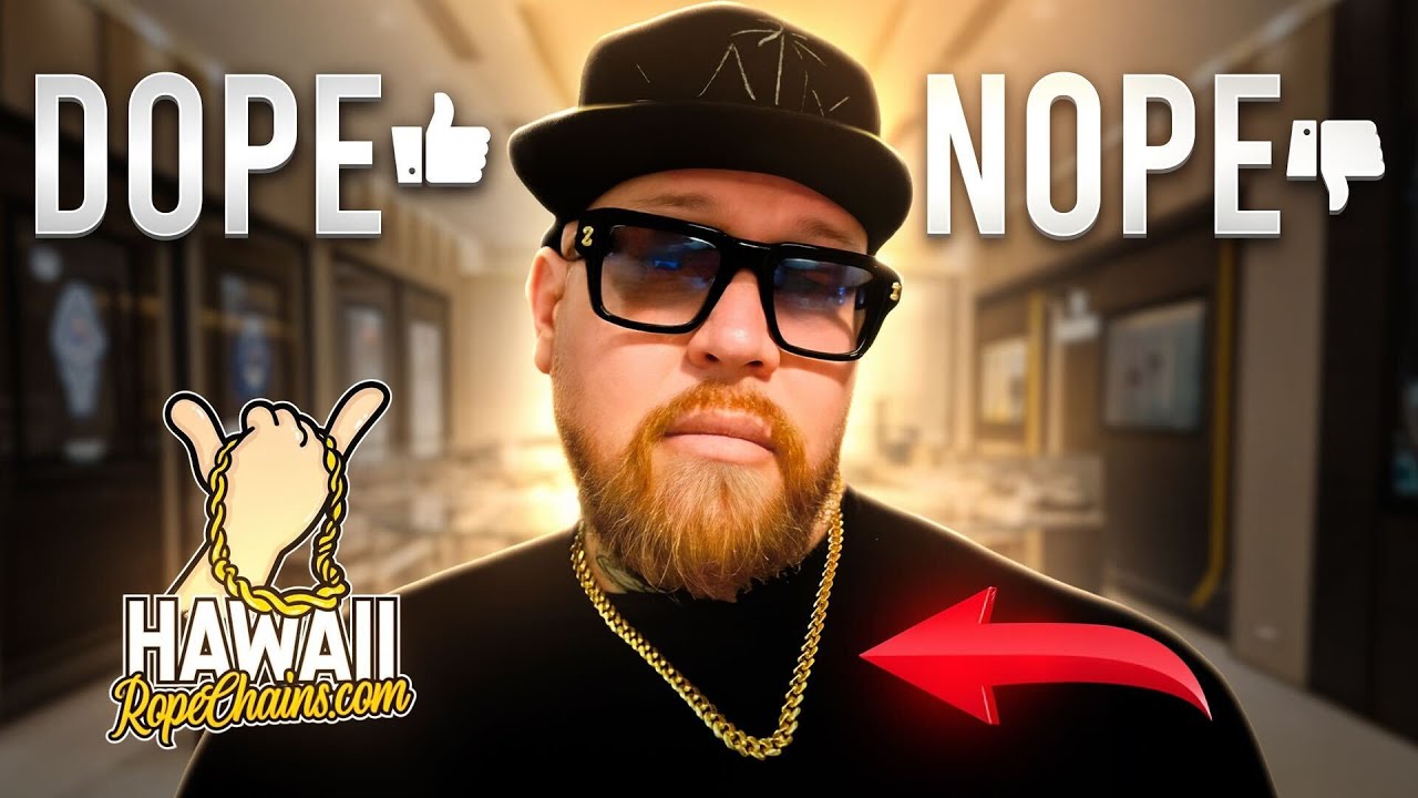 Hawaii Rope Chains Solid Gold Chain and Pendant Review - DOPE 👍🏻 or ...