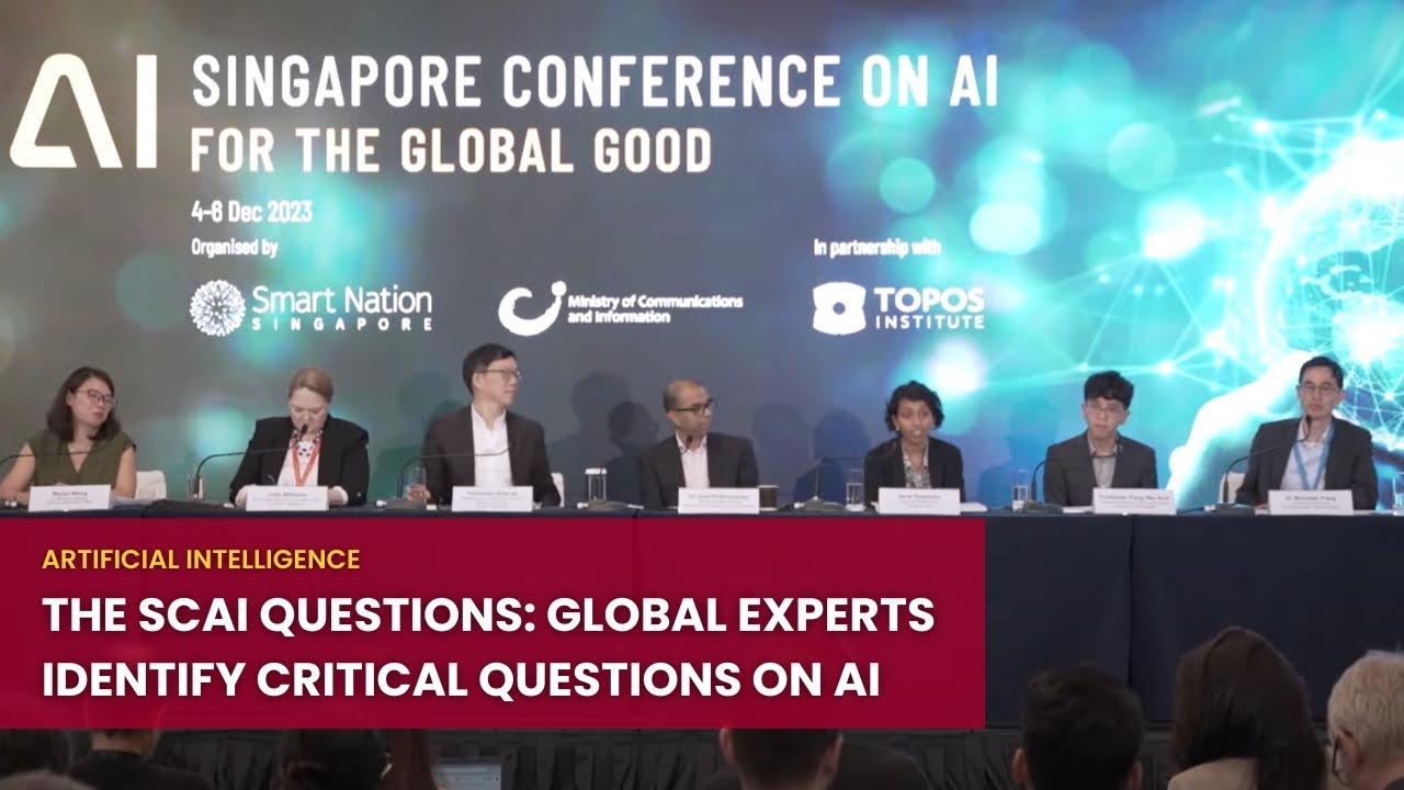Singapore Conference on AI (SCAI) - YouTube