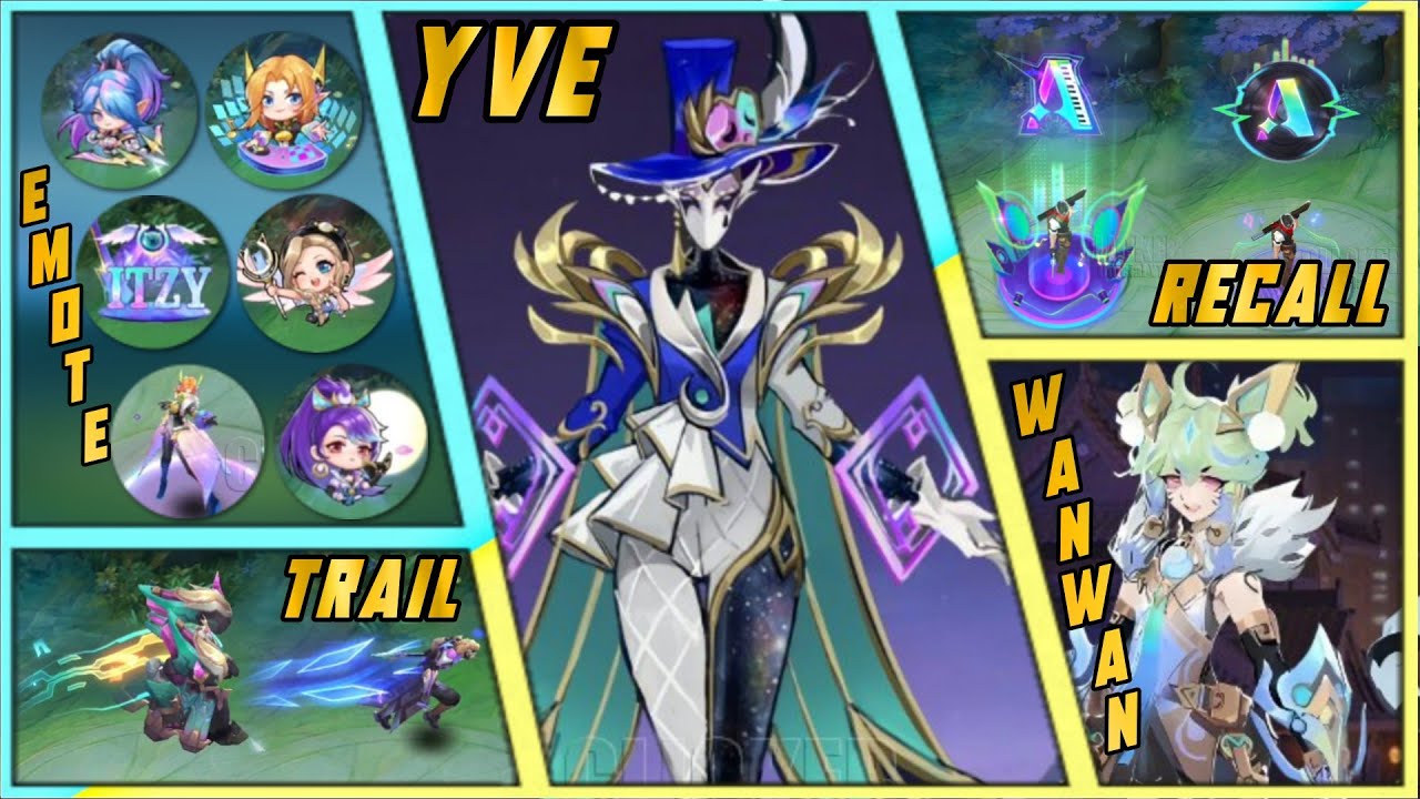 MLBB NEW SKIN UPDATE - NEW BATTLE EFFECT & EMOTE - MAGIC CHESS UPDATE ...
