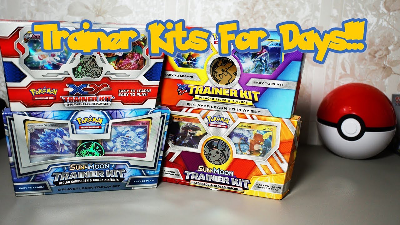 OPENING EXCLUSIVE TRAINER KITS!!! - YouTube