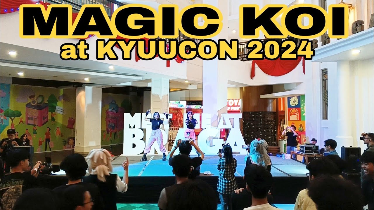 MAGIC KOI at Kyuucon 2024 (Braga CityWalk Bandung) | Full Video - YouTube