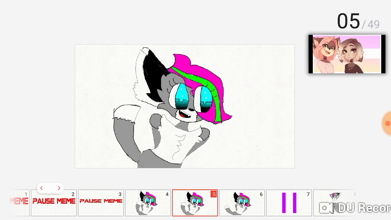 Pause meme for Corina the wolf - YouTube