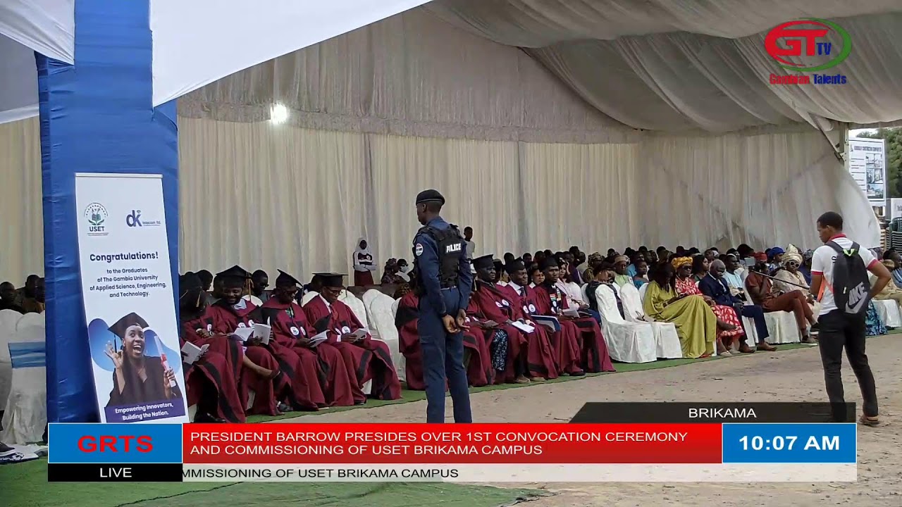 OFFICIAL INAUGURATION OF USET BRIKAMA CAMPUS AND CONVOCATION - YouTube