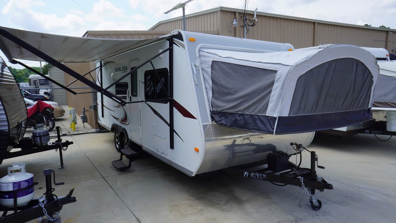 SOLD! 2014 Starcraft Travel Star 229TB Hybrid / Expandable , 3 Pop Outs ...