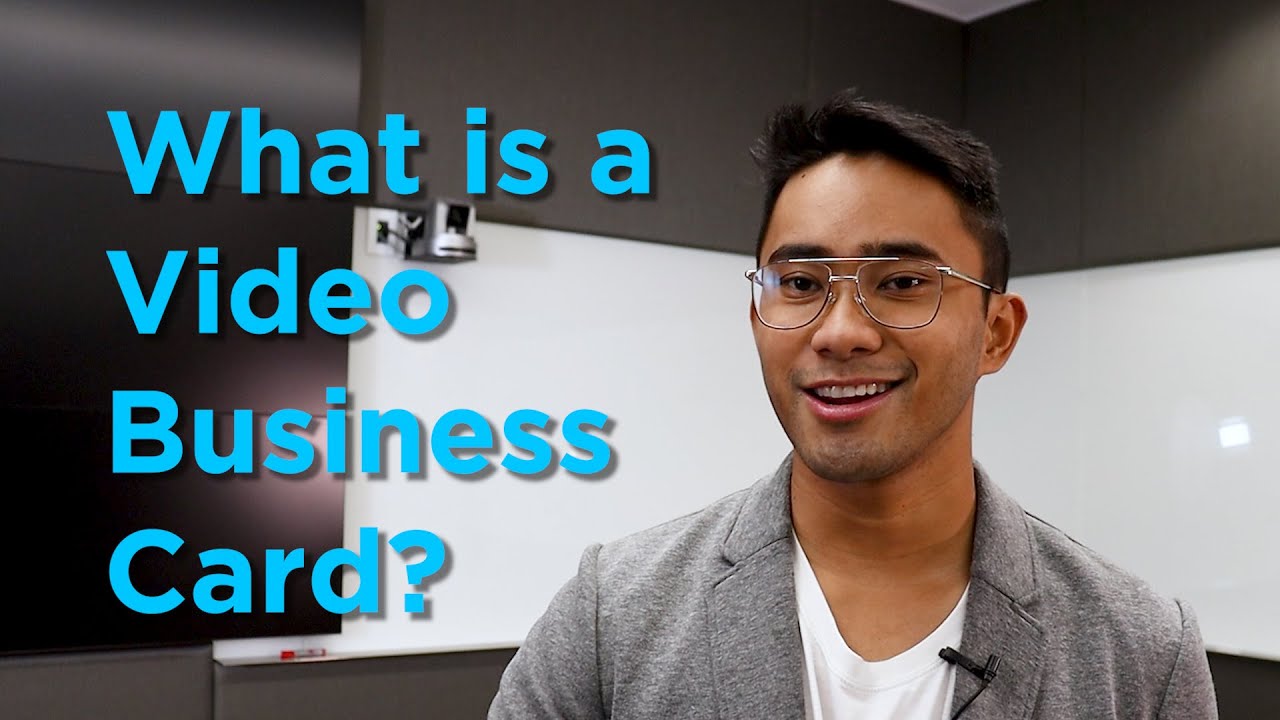 What is a Video Business Card? | EE Media Productions - YouTube