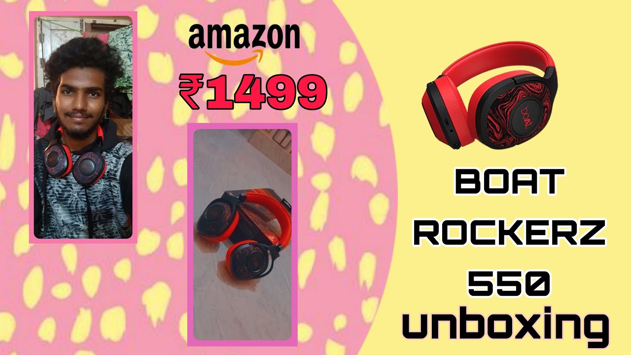 Boat Rockerz 550||Unboxing and review @techbagnanu - YouTube