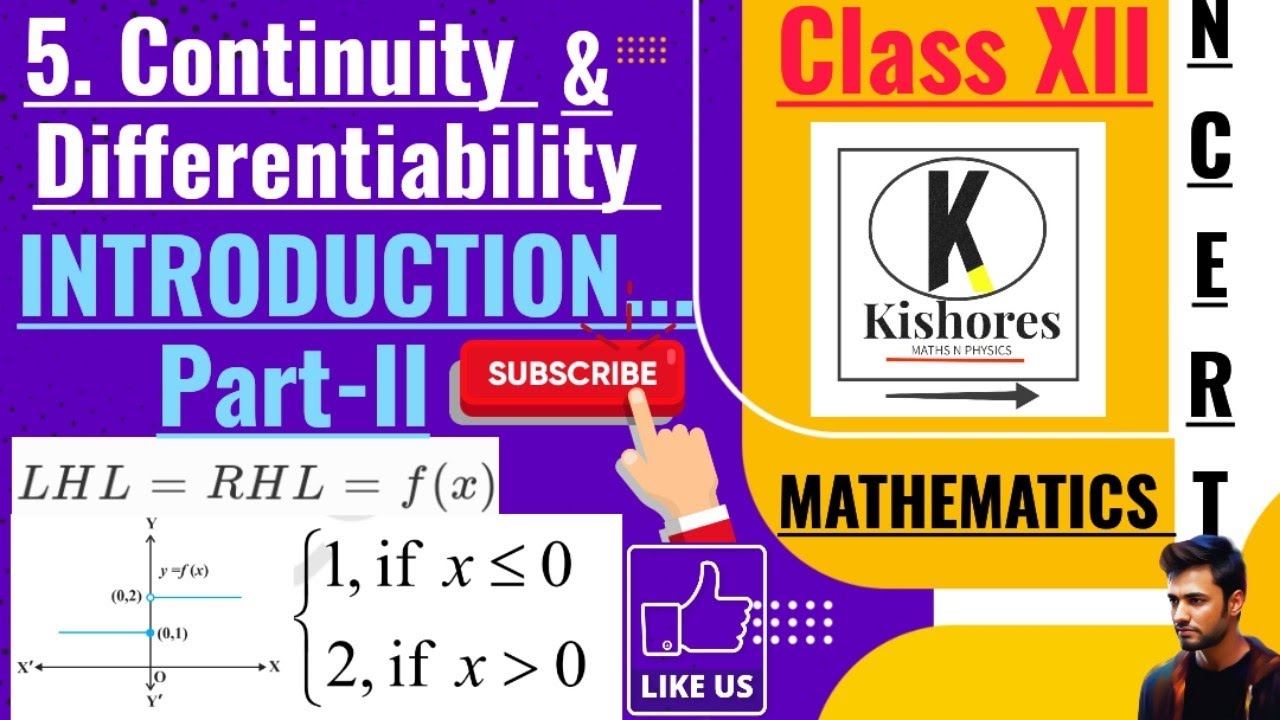 Continuity And Differentiability Class 12 | Intro- Part 2 | - YouTube