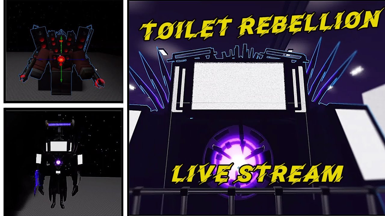 Toilet Rebellion |🚽 LIVE Stream New Leaks !! - YouTube