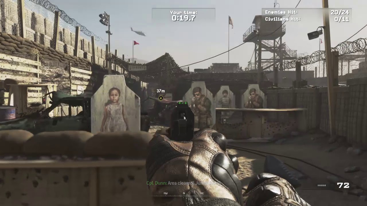 Call of Duty MW2 Remastered -beating BX time- trophy - YouTube