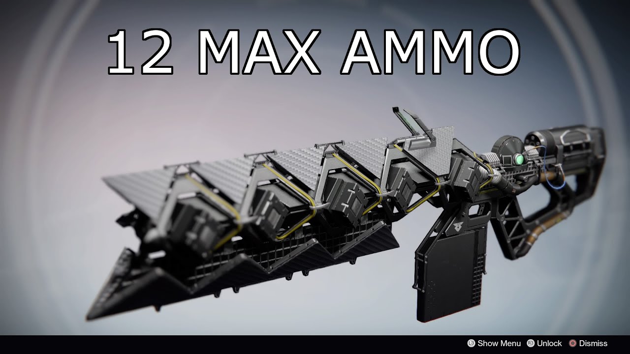 Destiny Sleeper Stimulant With 12 Max Ammo - YouTube