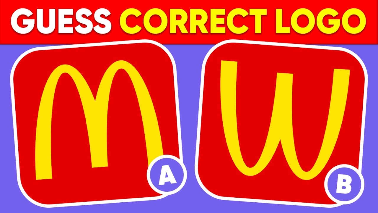 Guess The Correct Logo 🤔 | 60 Famous Logos | Logo Quiz 2025 - YouTube