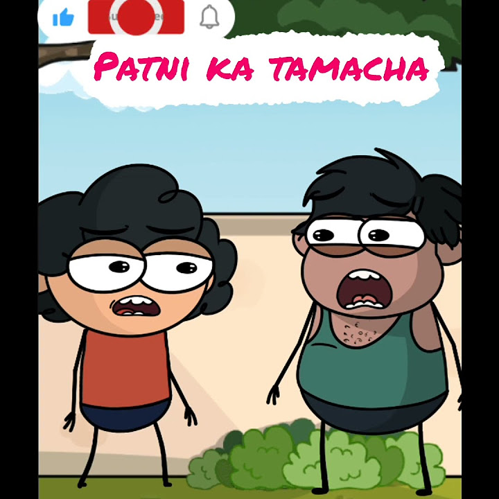 Patni ka thappad | 2d Animation shorts | GOLDEN STRAW OFFICIALS - YouTube