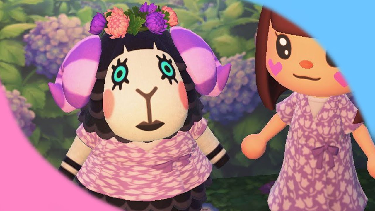 Muffy Being Cute | Animal Crossing New Horizons - YouTube